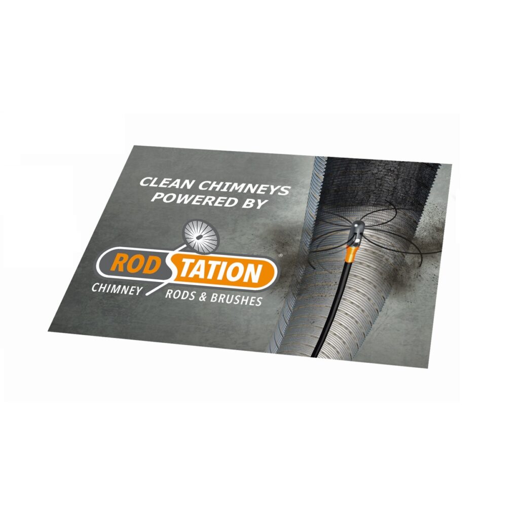 Rodstation Van Sticker 30cm x 45cm - Rodstation